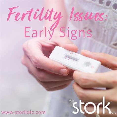 Early Signs Of Infertility The Stork® Otc Home Conception Aid