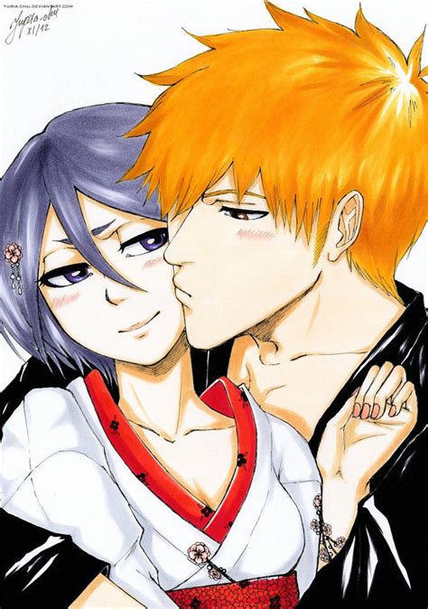 Rukia X Ichigo Ichigo X Rukia Bleach Rukia Bleach Anime Anime
