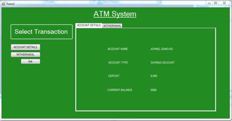 atm system using visual basic with source code [2022]