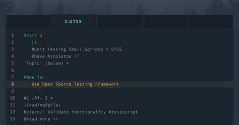unit testing shell scripts part two leadingagile field notes