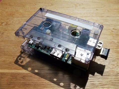 cassette is not dead inspired raspberry pi case raspberry pi piday