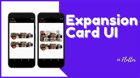 flutter expansion card ui exploring packages flutter tutorials