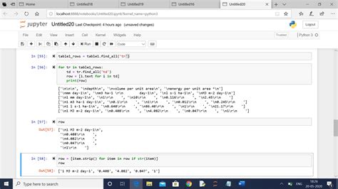 table data scraping using beautifulsoup in python stack overflow