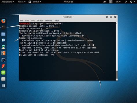kali linux setting up a local security testing server systran box