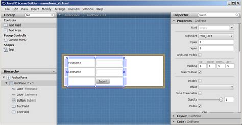 java no makanaikata javafx fxml root value already