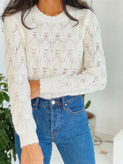 Nylons Dory Knit Jumper Knitted Sweaters Winter Knits Knitwear