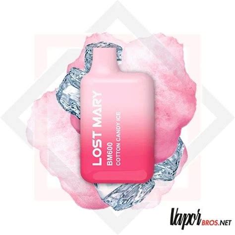 Lost Mary Bm600 Vape Desechable Elf Bar Cotton Candy Ice Vaporbros