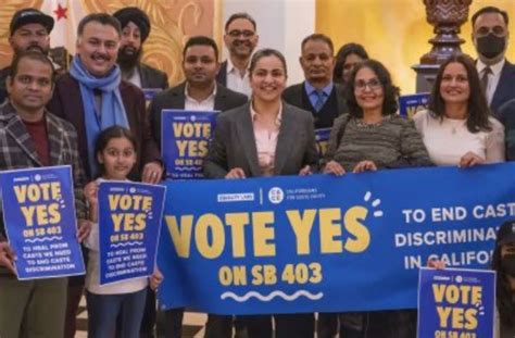 California Senate Passes Bill To Ban Caste Bias Nri Pulse