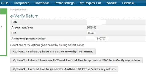 How To E Verify Income Tax Return Via Electronic Verification Code