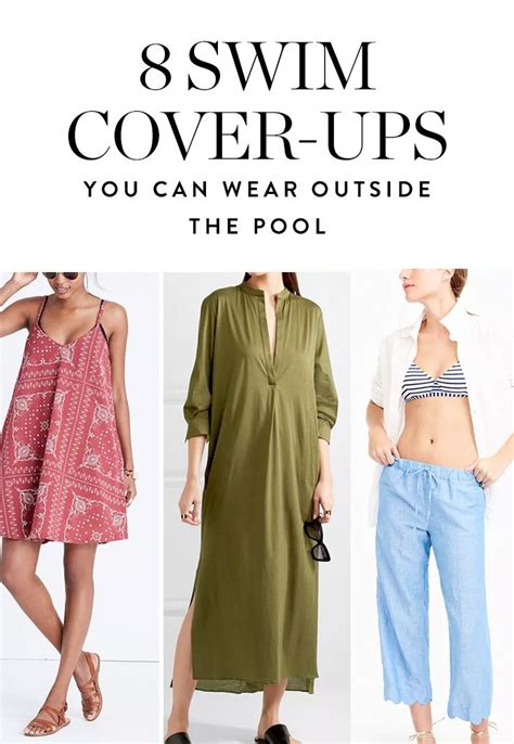 8 Swim Cover Ups You Can Wear Outside The Pool Too Swimming Outfit