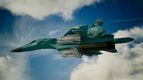 su 34 classic type 2 addon ace combat 7 skies unknown