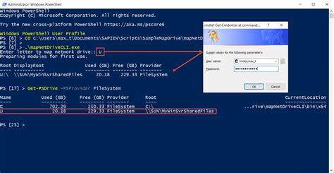 create a script executable solution to map a shared folder sapien blog