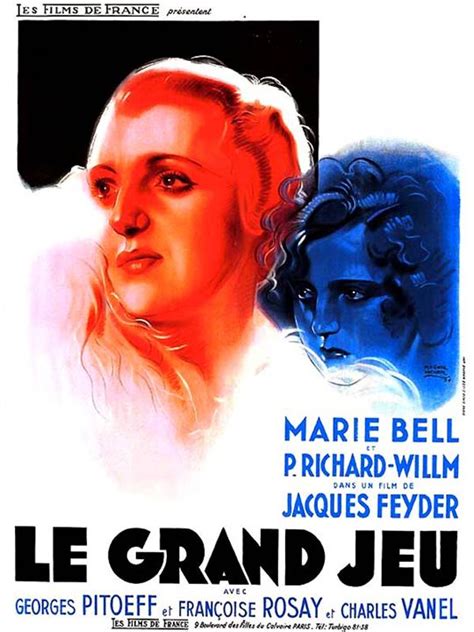 Affiche Du Film Le Grand Jeu Photo 1 Sur 1 Allociné