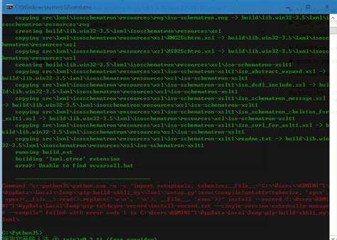 error unable to find vcvarsall bat when pip install
