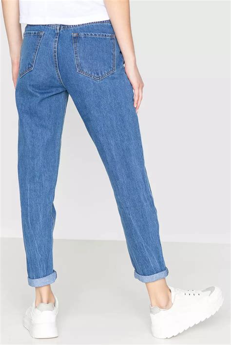 Sybilla Jeans Mom Tiro Medio Mujer