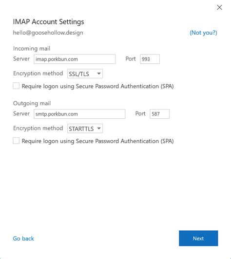 how to set up your email address in microsoft outlook for windows
