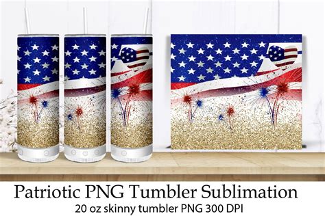 American Flag Tumbler Patriotic Png Graphic By Missloren85 · Creative