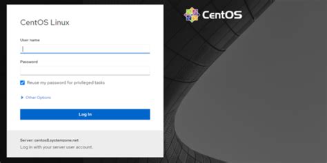 centos 8 networking configuration using cockpit web console system zone