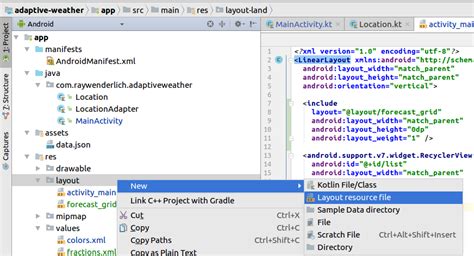 adaptive ui tutorial for android with kotlin