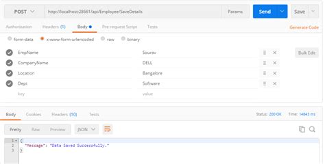 creating and calling a web api from a client in asp