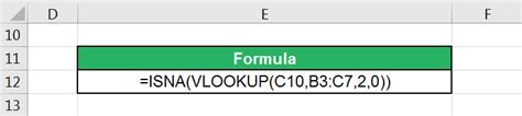 how to use the isna function in excel 3 examples