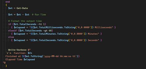 fun with powershell write verbose arcane code