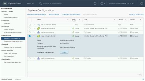 vcenter server converge tool enhancements in vsphere 6 7 update 2