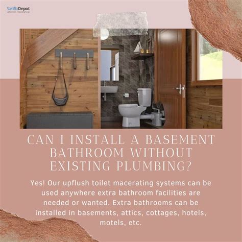 How To Install A Bathroom In An Existing Basement Openbasement