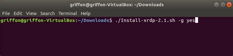 xrdp perform a custom installation on ubuntu 18 04 x