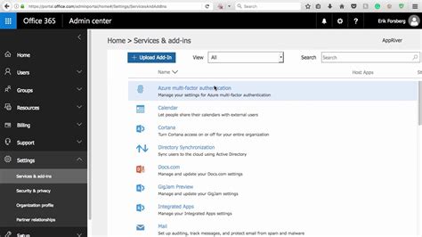 office 365 tutorials enabling multi factor authentication in o365
