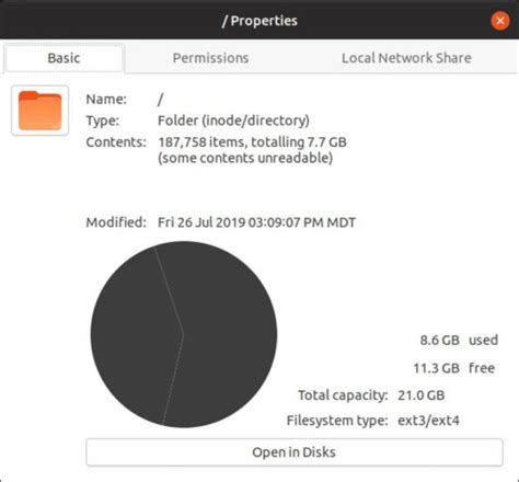 calculate available disk space in ubuntu linux ask dave