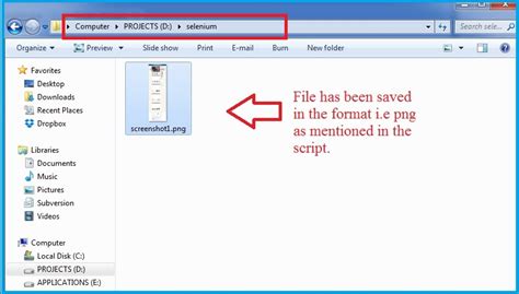 a small tip for how to take screen shot using selenium