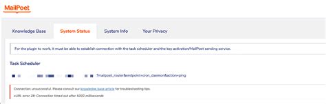 curl issue 28 connection timeout mailpoet knowledge base