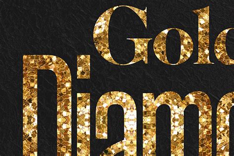 Gold Text Effect Vol 10 Hyperpix