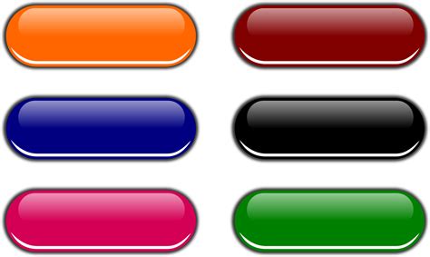 Download Glossy Buttons Png Full Size Png Image Pngkit