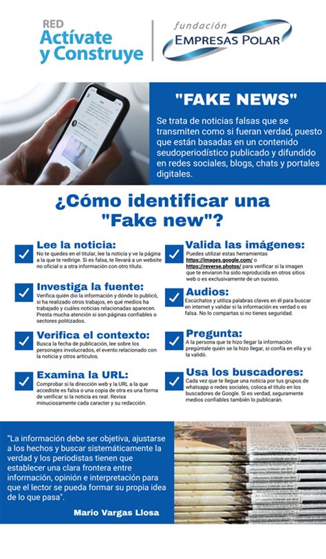 Fake News Guía Básica Para Identificar Noticias Falsas Red Actívate