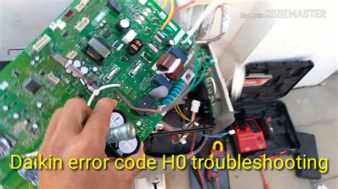 Daikin Error Code H0 Youtube