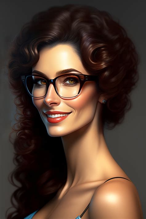 Lexica Face Caucasian Woman Dark Eyes Square Jaw Long Curly Dark