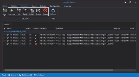create daily database backups with unique names in sql server