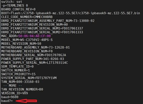 how do i remove this variable in rommon mode on ws c3750v2 48ps s