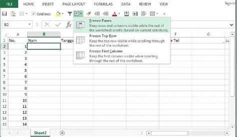 how to freeze columns in excel easy step by step guide