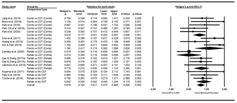 Between Subgroup Meta Analysis For Different Types Of Interventions