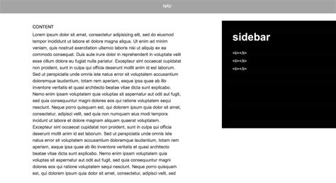 html push div after content on smaller screens stack