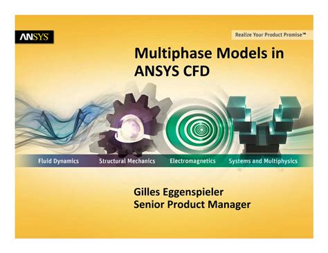 pdf multiphase modeling in ansys cfd ansys simulation driven