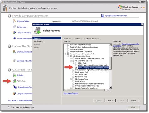 how to install the powershell active directory module 4sysops
