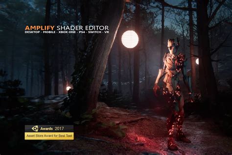 amplify shader editor unity材质编辑器 unity3d资源下载 artgamer 游戏艺术家 专业的游戏特效