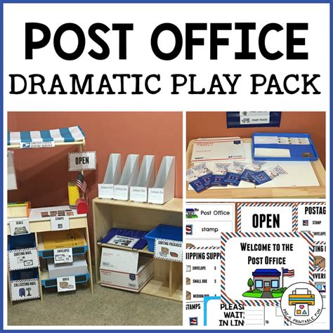 Post Office Preschool Activities Pre K Printable Fun
