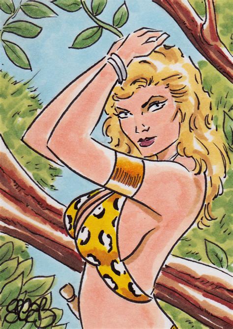 Sheena The Jungle Queen By Markspearsart On Deviantart