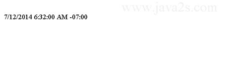 c tutorial create datetimeoffset from specified