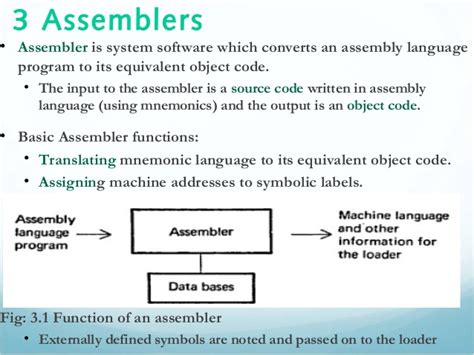 assemblers ch03